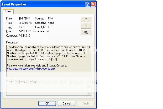 Windows XP event viewer shows a lot of errors | Tom's Hardware Forum