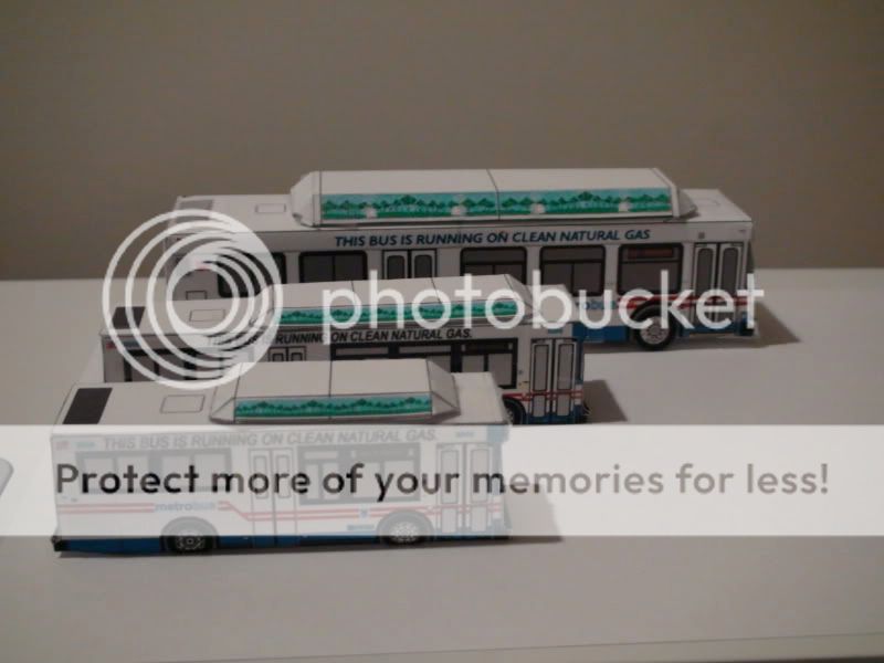 Canadian paper bus models - DA.C